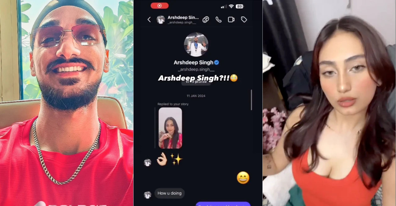 Arshdeep Singh In Hot Waters; Private Chat With Beautiful Girl Leaked Online